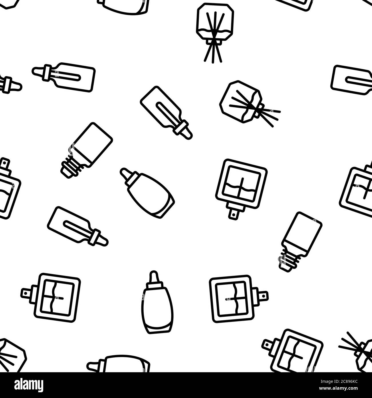 Fragrance Bottles Vector Seamless Pattern Stock Vector Image & Art - Alamy