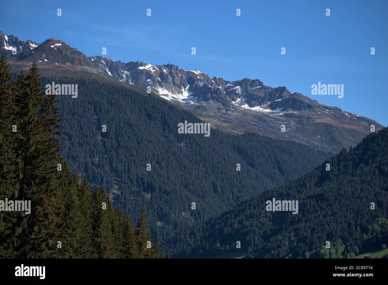 Davos klosters mountains hi-res stock photography and images - Alamy