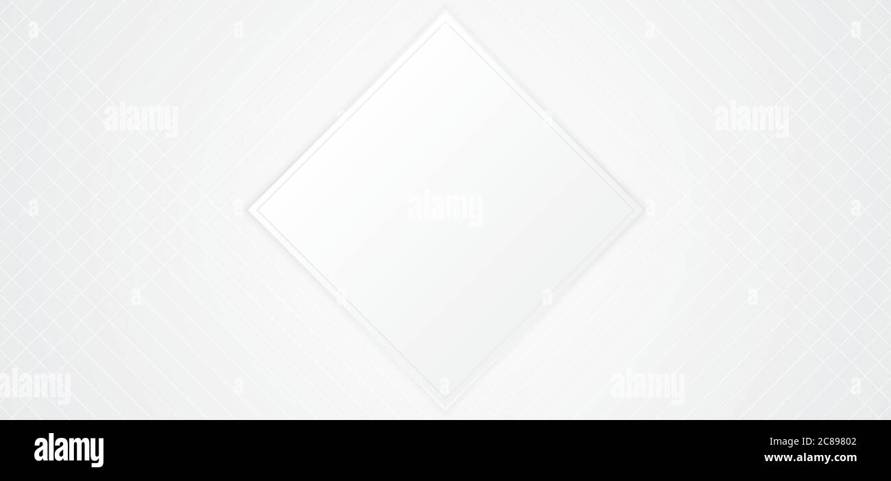 White square frame overlap layer design abstract background line ...