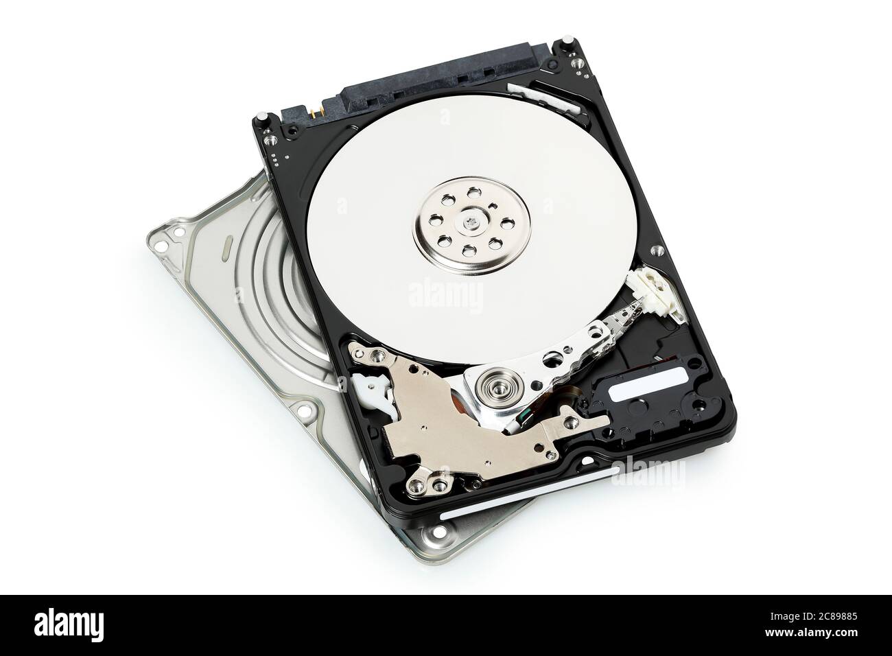 hard disc drive isolated on white Stock Photo - Alamy