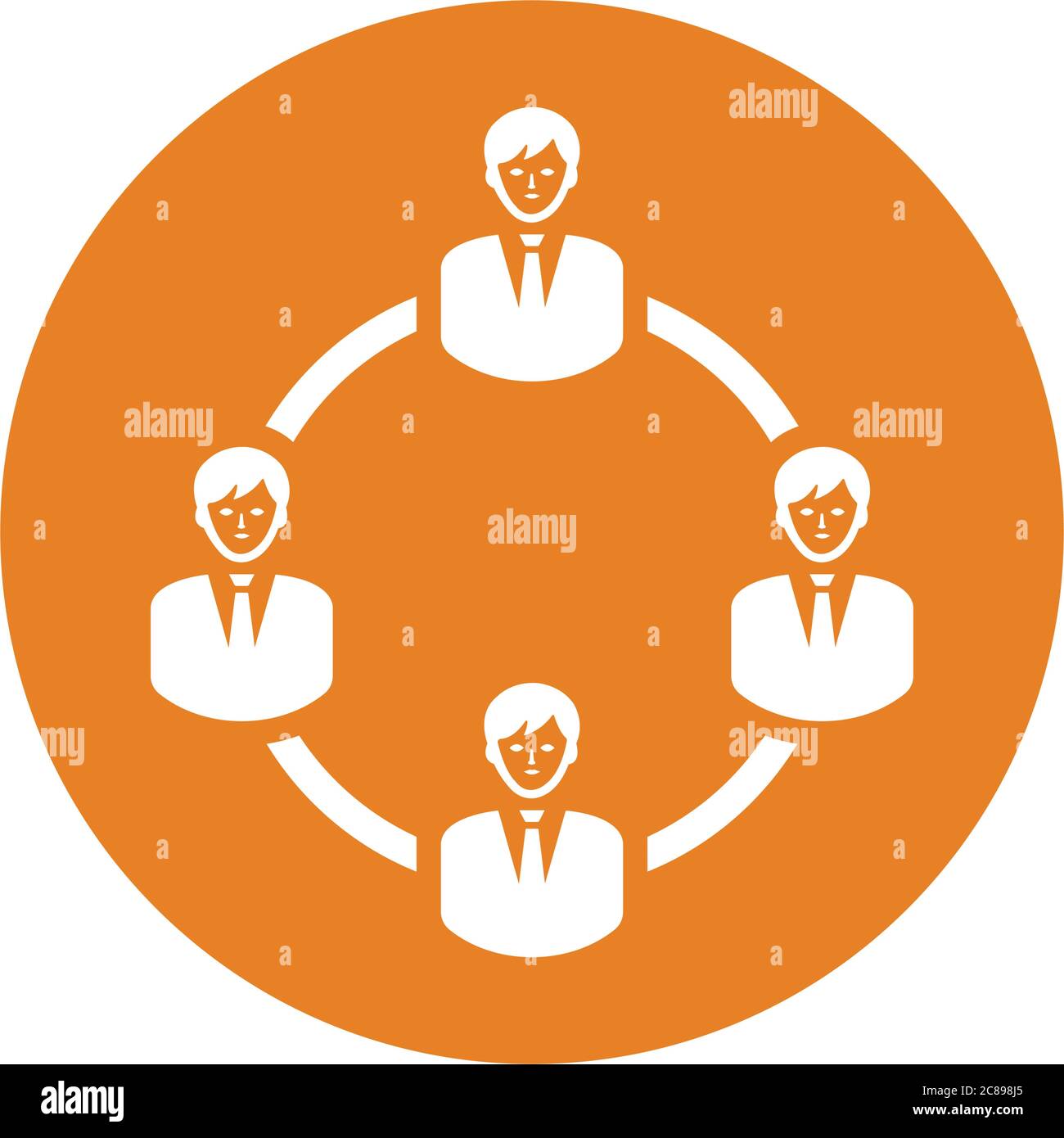 People connection icon. Perfect for use in designing and developing ...