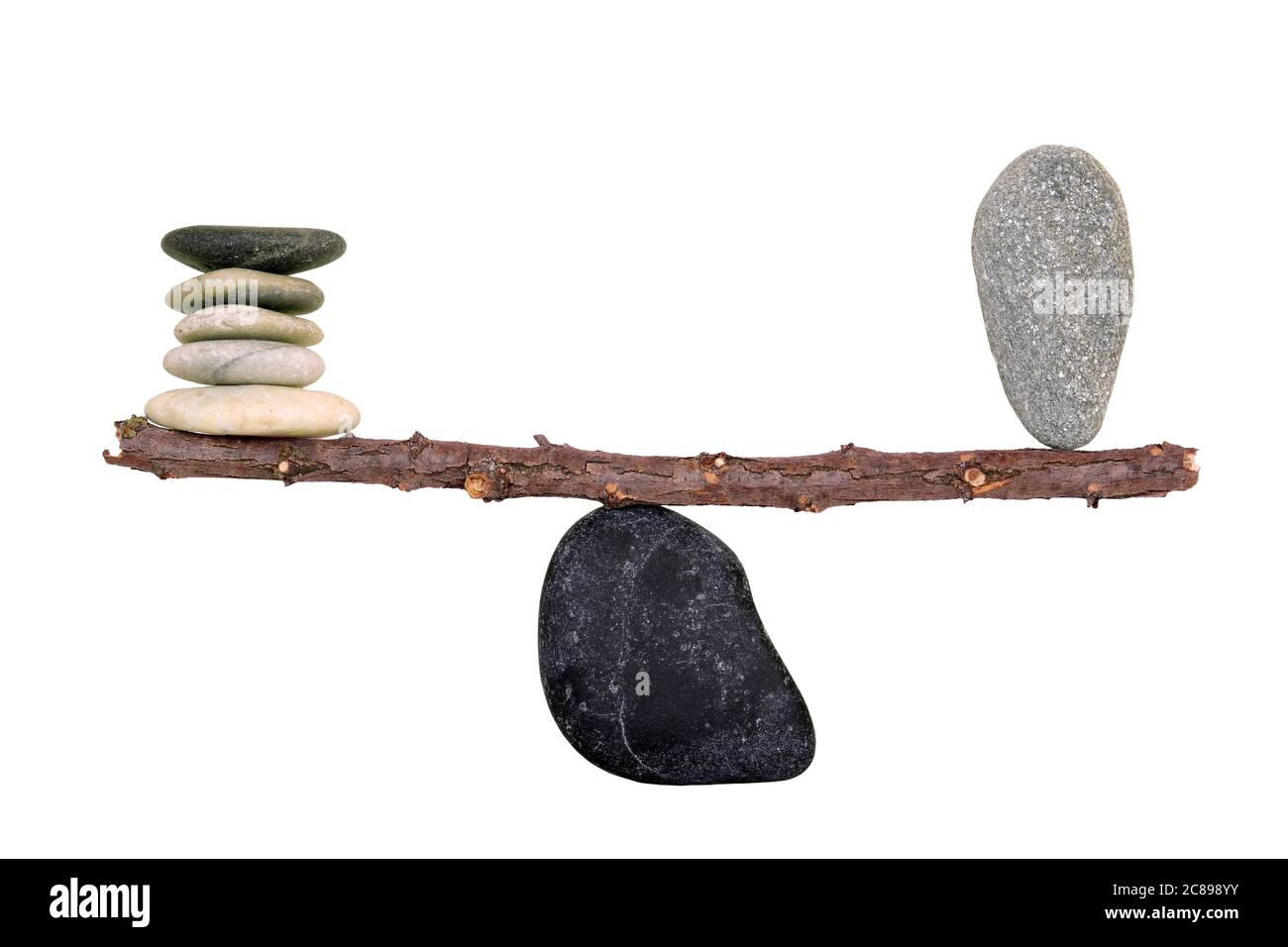 achieving the perfect balance Stock Photo - Alamy