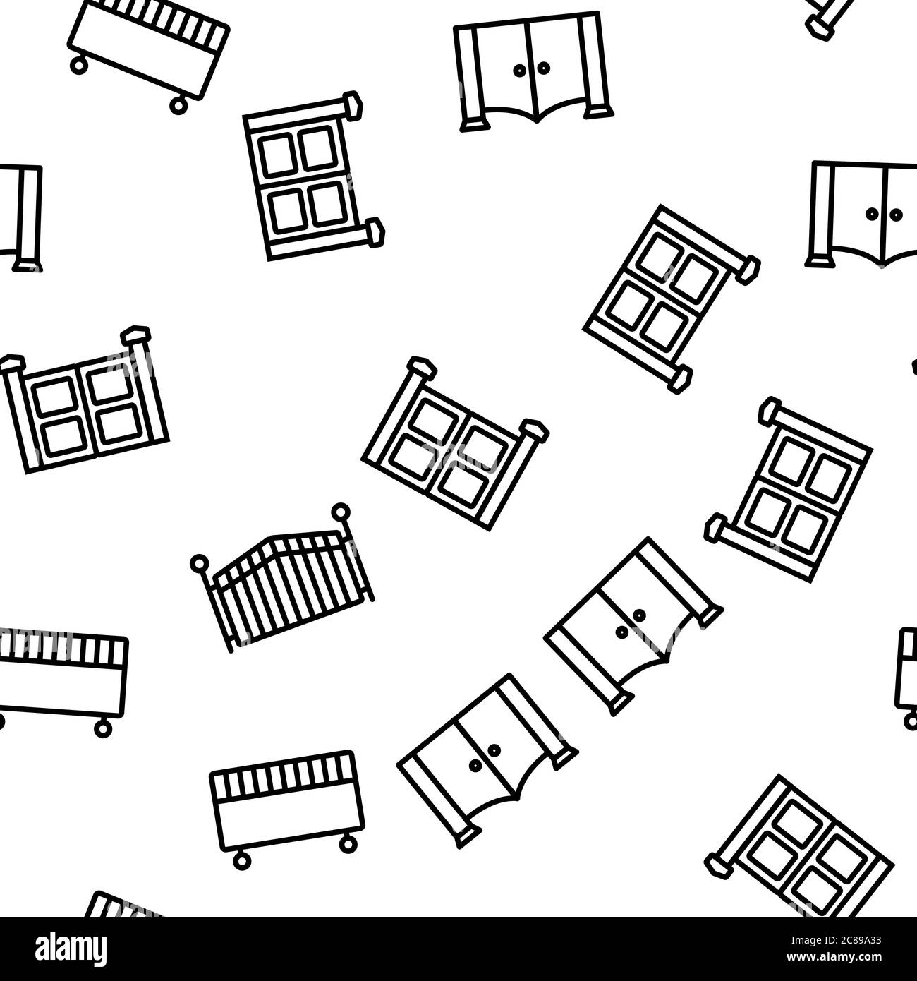 Gate Entrance Tool Vector Seamless Pattern Stock Vector Image & Art - Alamy