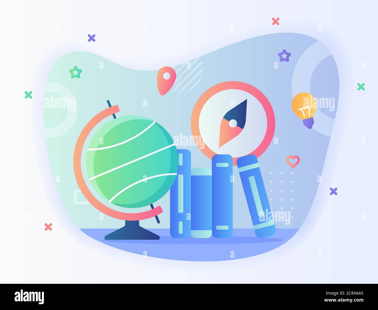 Ecology stack Stock Vector Images - Alamy