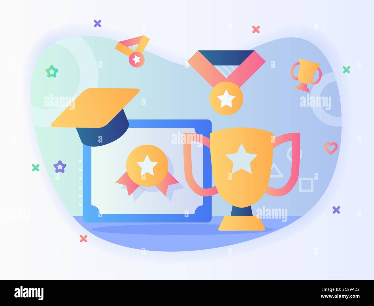 Hat contest winners Stock Vector Images - Alamy