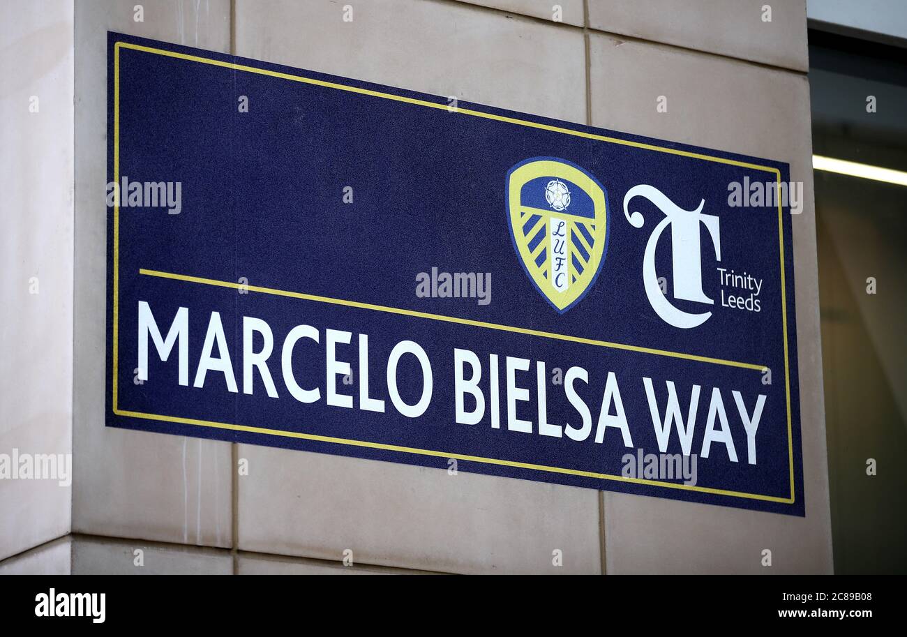 General view of a street in Trinity Leeds shopping centre has been ...