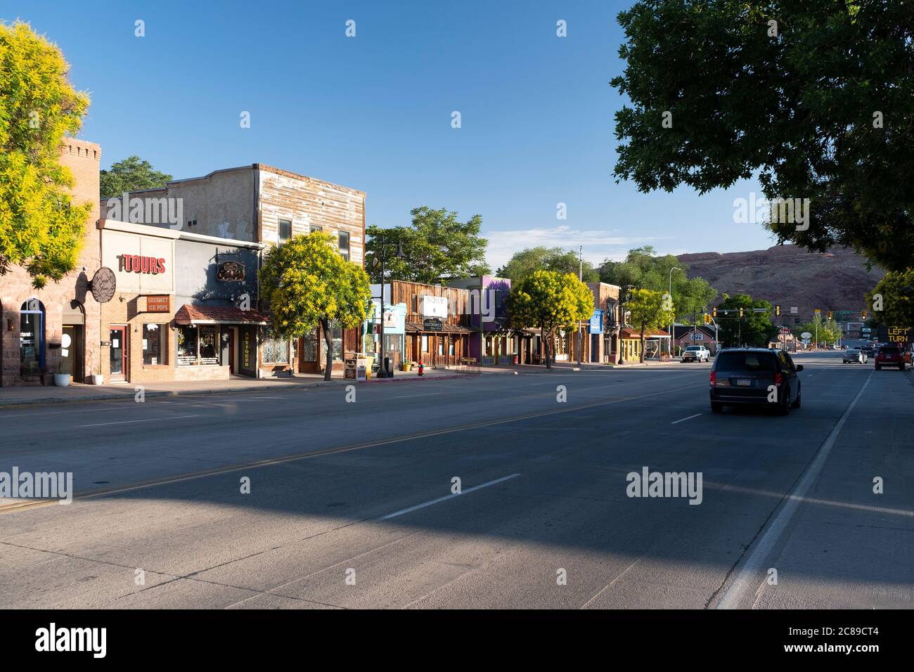 Downtown moab hi-res stock photography and images - Alamy