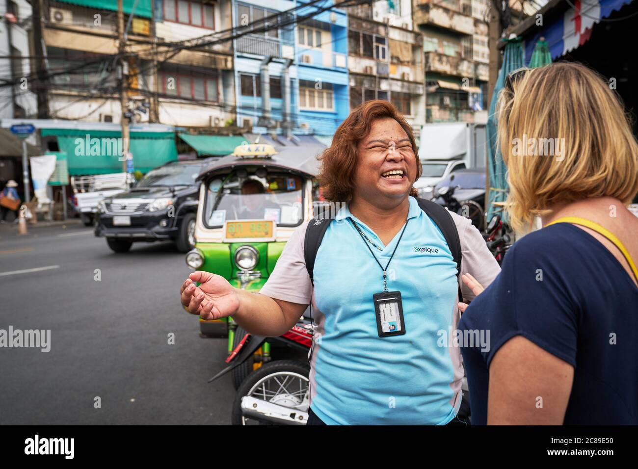 Bangkok local tour guide hi-res stock photography and images - Alamy