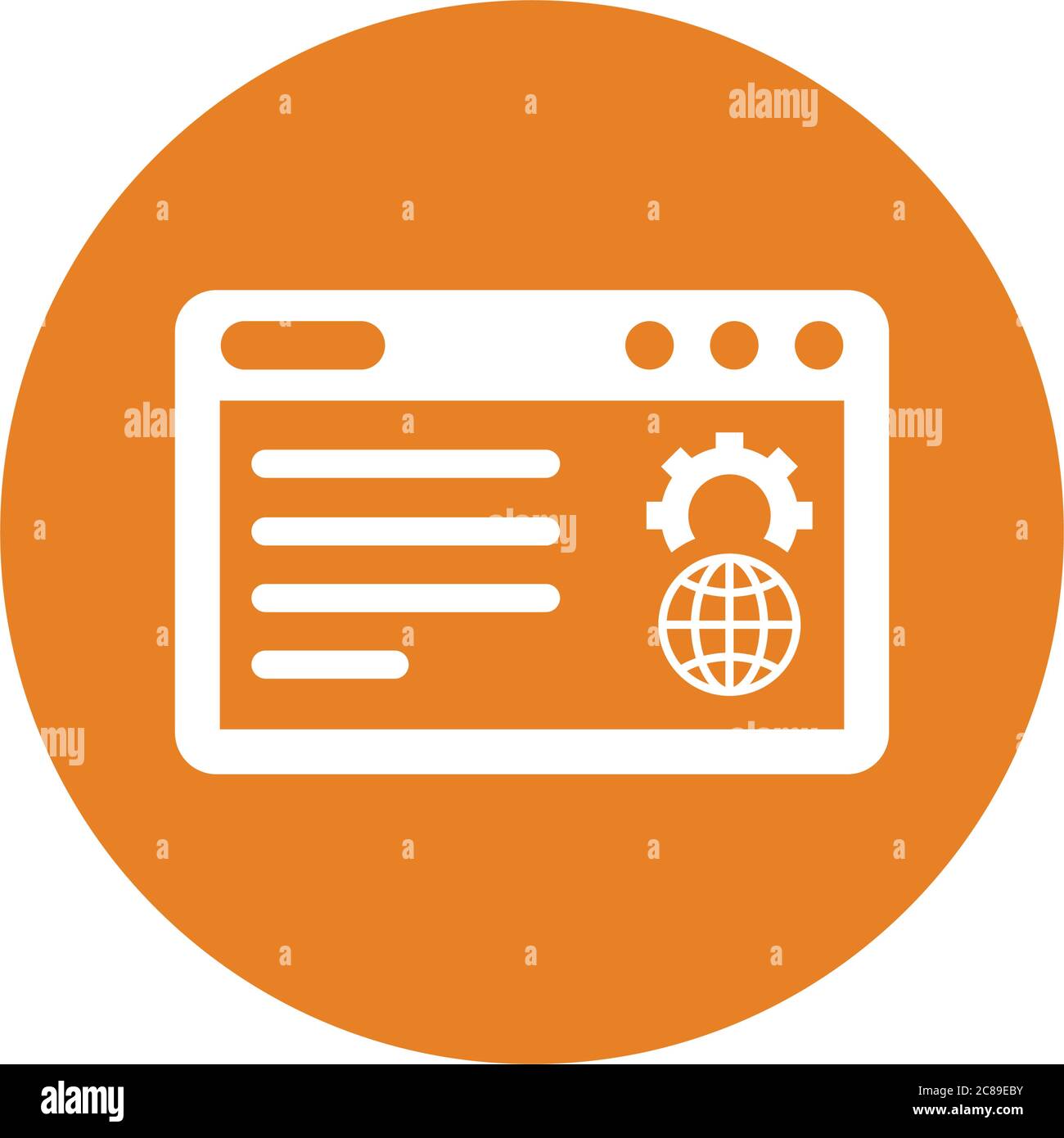 Network optimization logo Stock Vector Images - Alamy