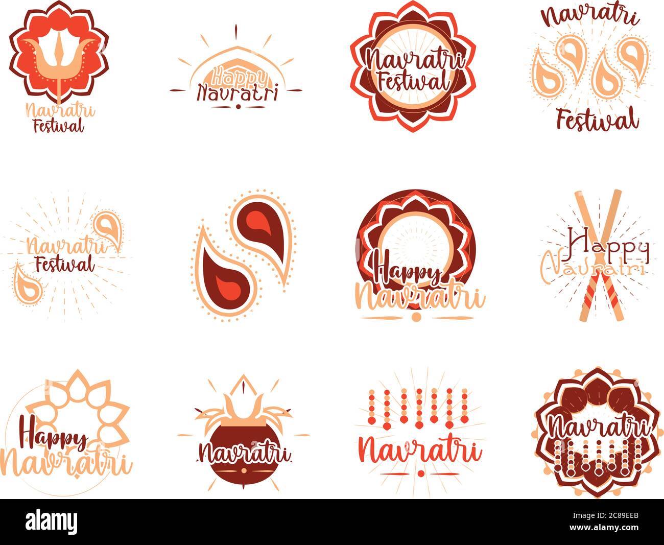 happy navratri indian celebration, goddess durga culture traditonal ...