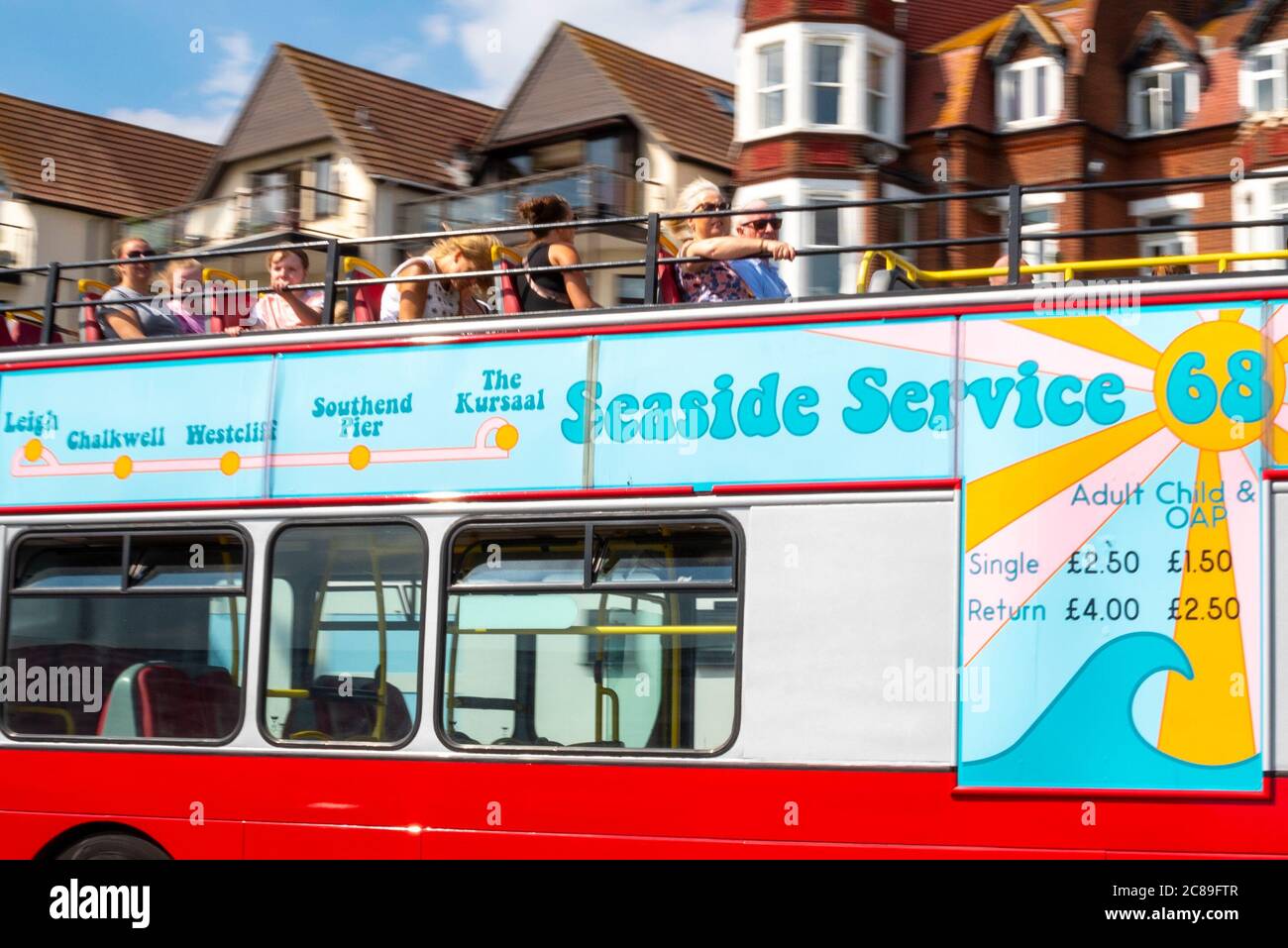 Western Esplanade, Southend on Sea, Essex, UK. 22nd Jul, 2020. The hot ...
