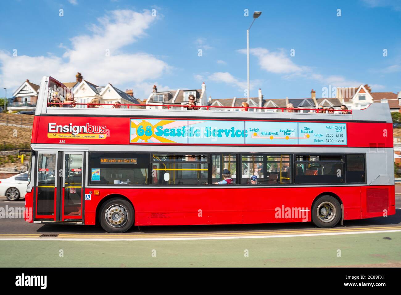 Western Esplanade, Southend on Sea, Essex, UK. 22nd Jul, 2020. The hot ...