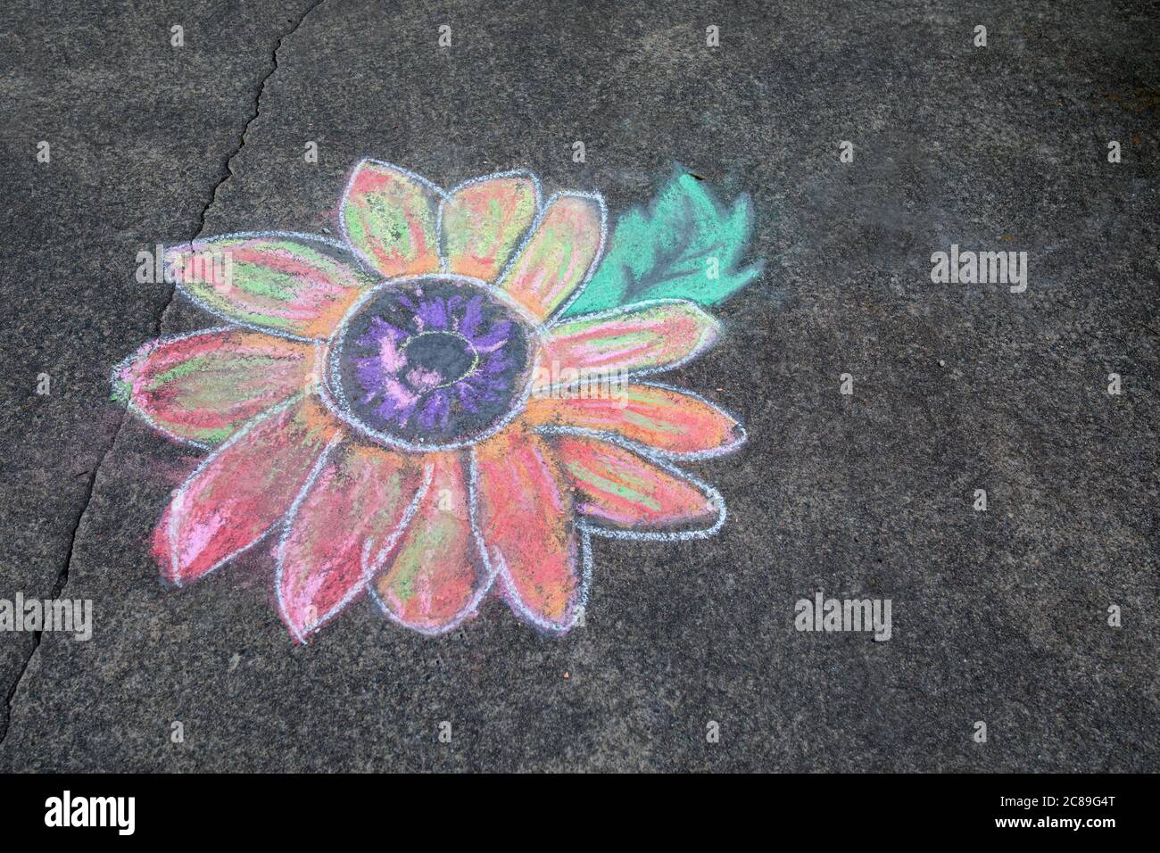Sidewalk chalk art hi-res stock photography and images - Alamy