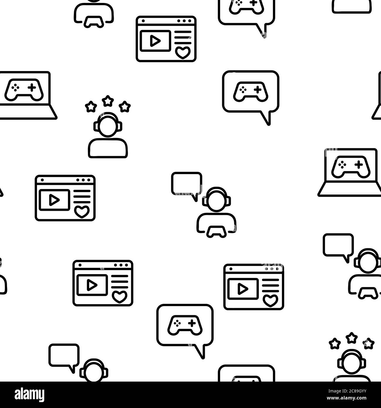 Live streaming service Black and White Stock Photos & Images - Alamy