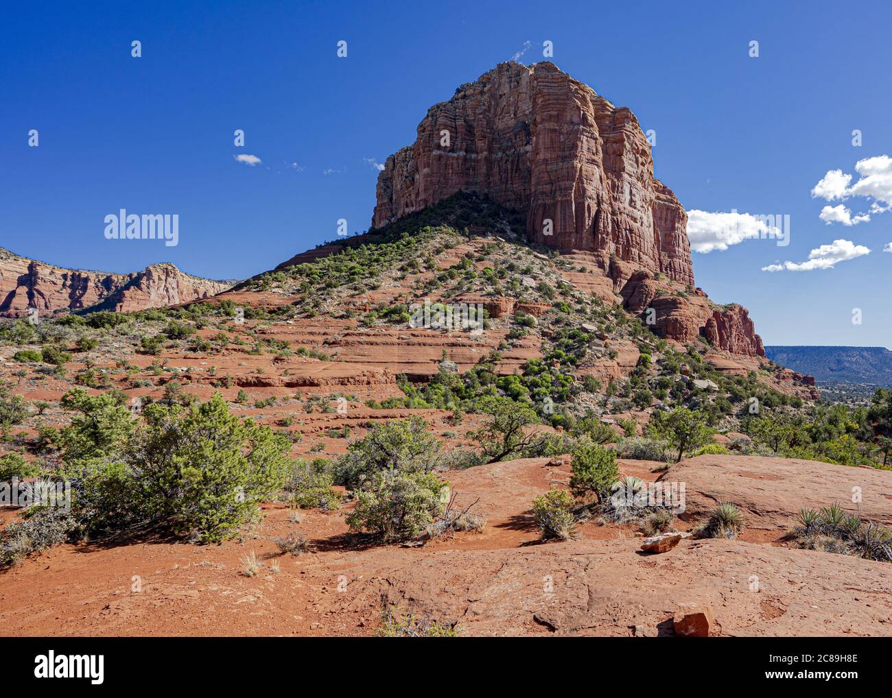 Amazing shot of the Bell Rock landscape in Arizona, USA Stock Photo - Alamy