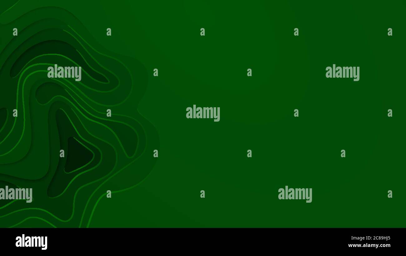 Multi layers vector background with abstract topography or flowing ...