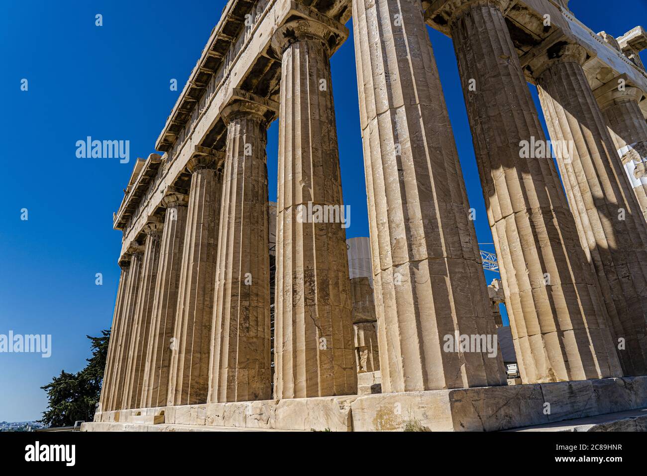 Closeup of the Parthenon Stock Photo - Alamy