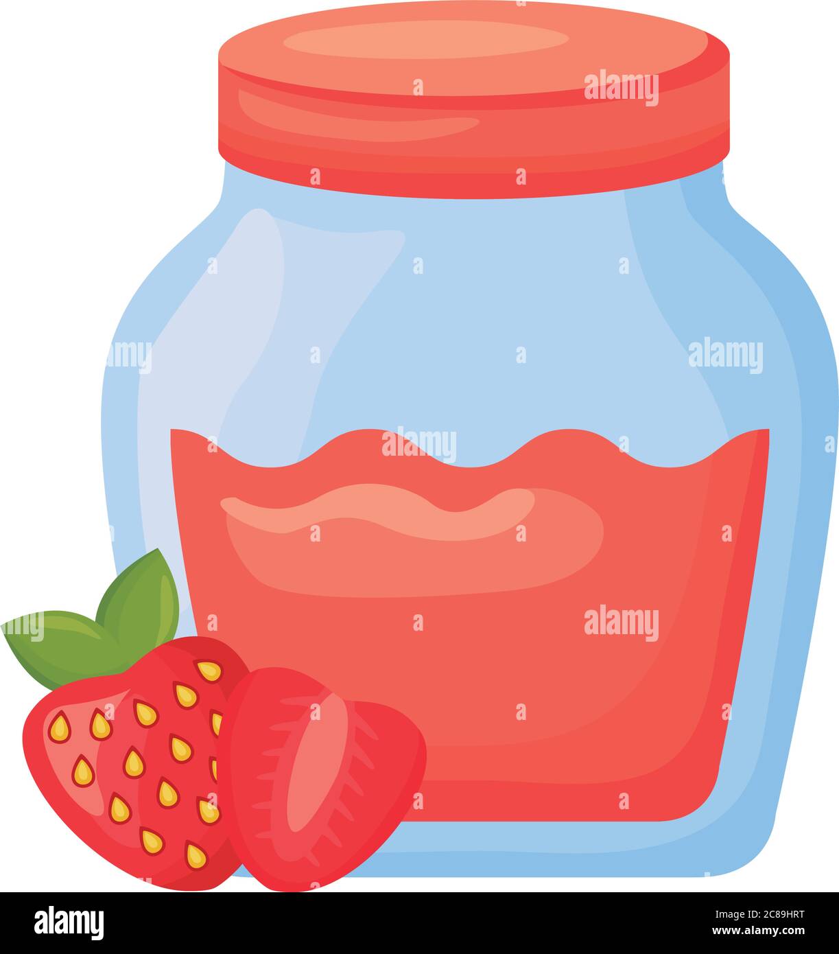 Spread jam Stock Vector Images - Alamy
