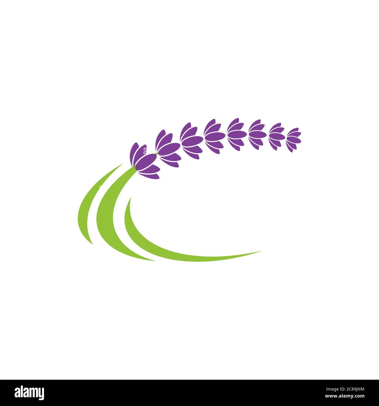 Logo lavender Cut Out Stock Images & Pictures - Alamy