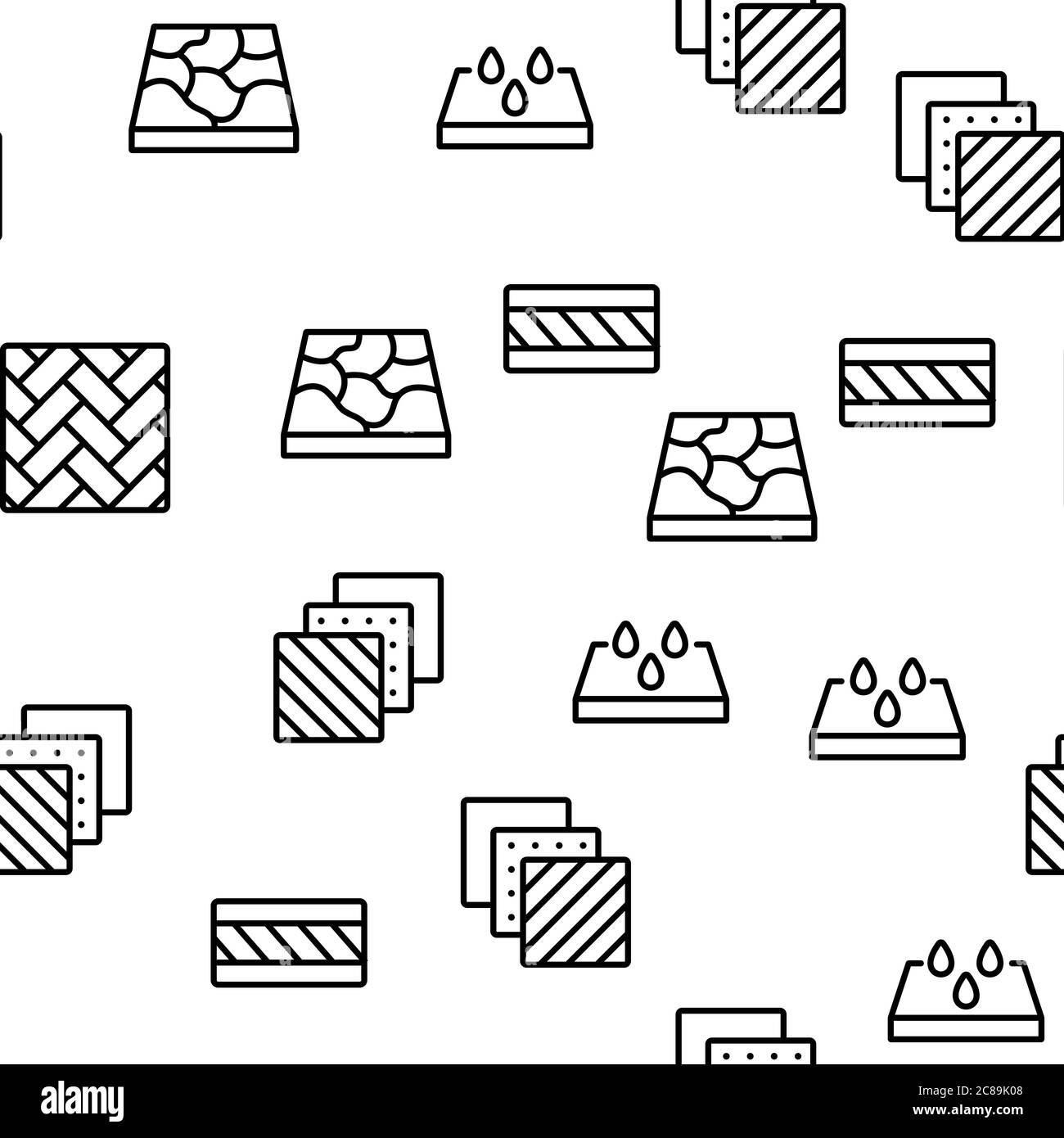 Floor And Material Vector Seamless Pattern Stock Vector Image & Art - Alamy