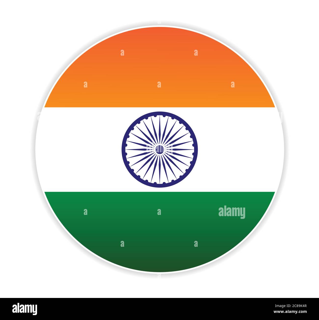 India flag vector.Indian flag illustration.India national flag Stock ...