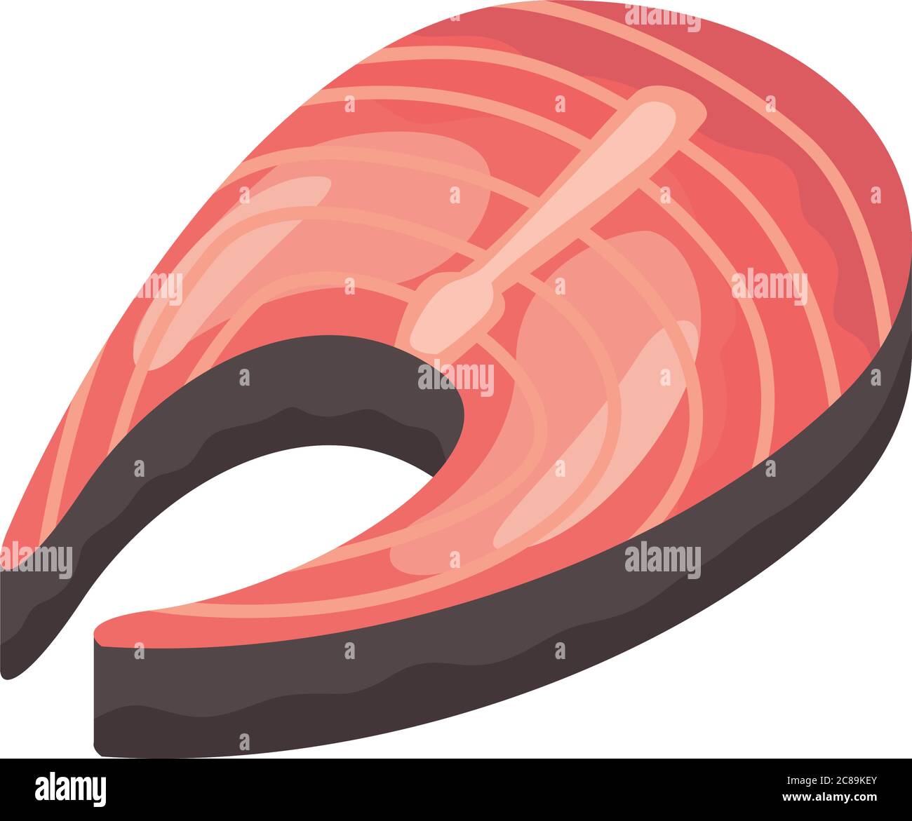Salmon buffet Stock Vector Images - Alamy