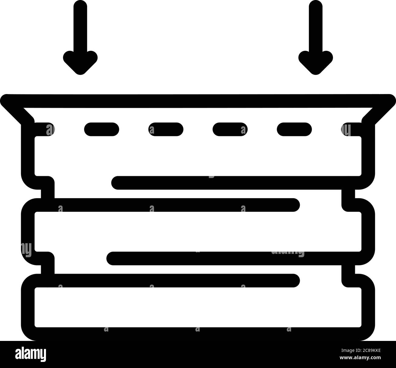Box animal trap icon, outline style Stock Vector Image & Art - Alamy