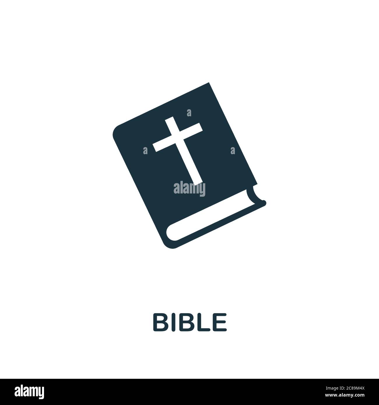 Bible icon. Simple element from religion collection. Creative Bible ...
