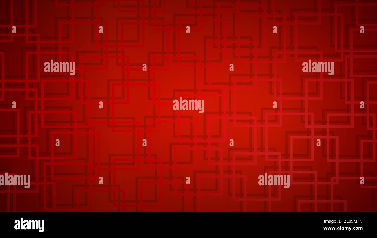 Abstract background of intersecting squares with shadows in red colors Stock Vector Image & Art ...