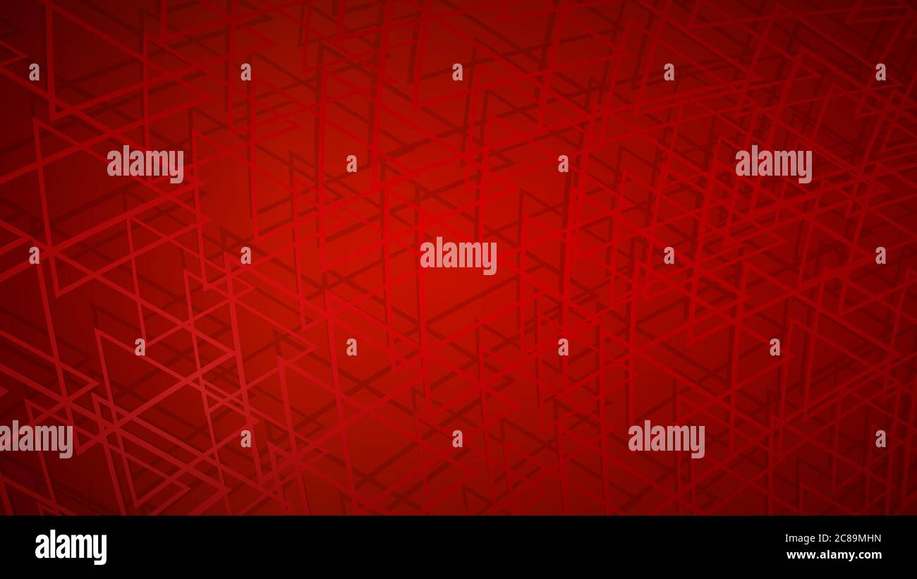 Abstract background of intersecting triangles with shadows in red colors Stock Vector Image ...