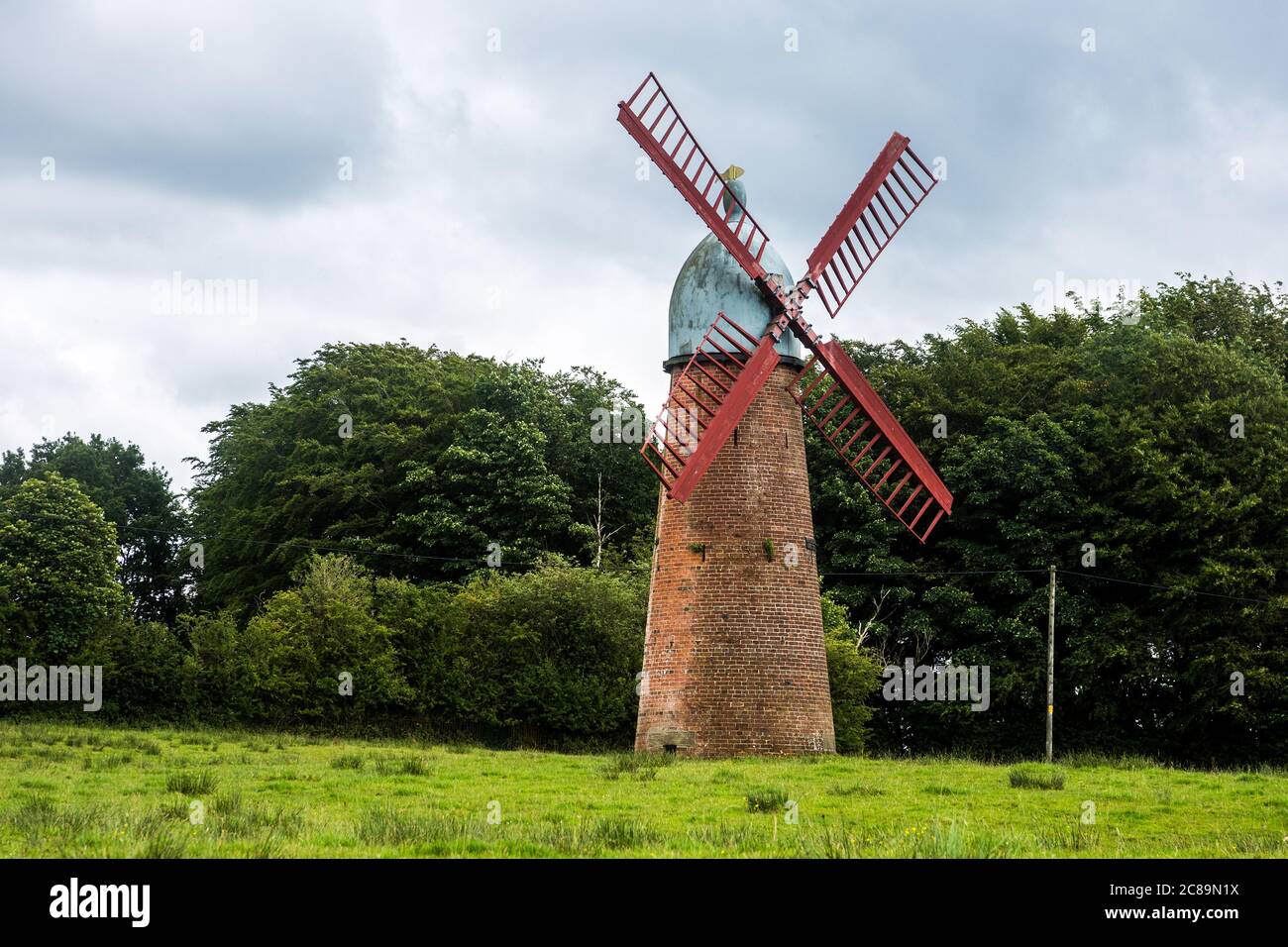 The Haigh Windmill was built in 1845 and was used to pump water to the ...