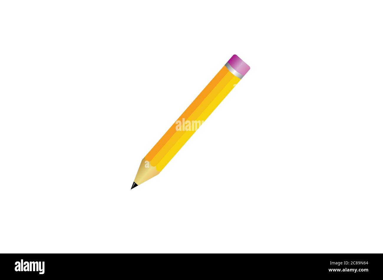 Pencil symbol pen graphic tool vector illustration Stock Vector Image ...