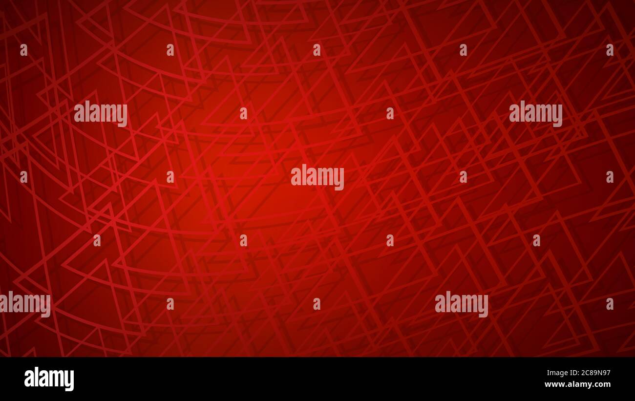 Abstract background of intersecting triangles with shadows in red colors Stock Vector Image ...
