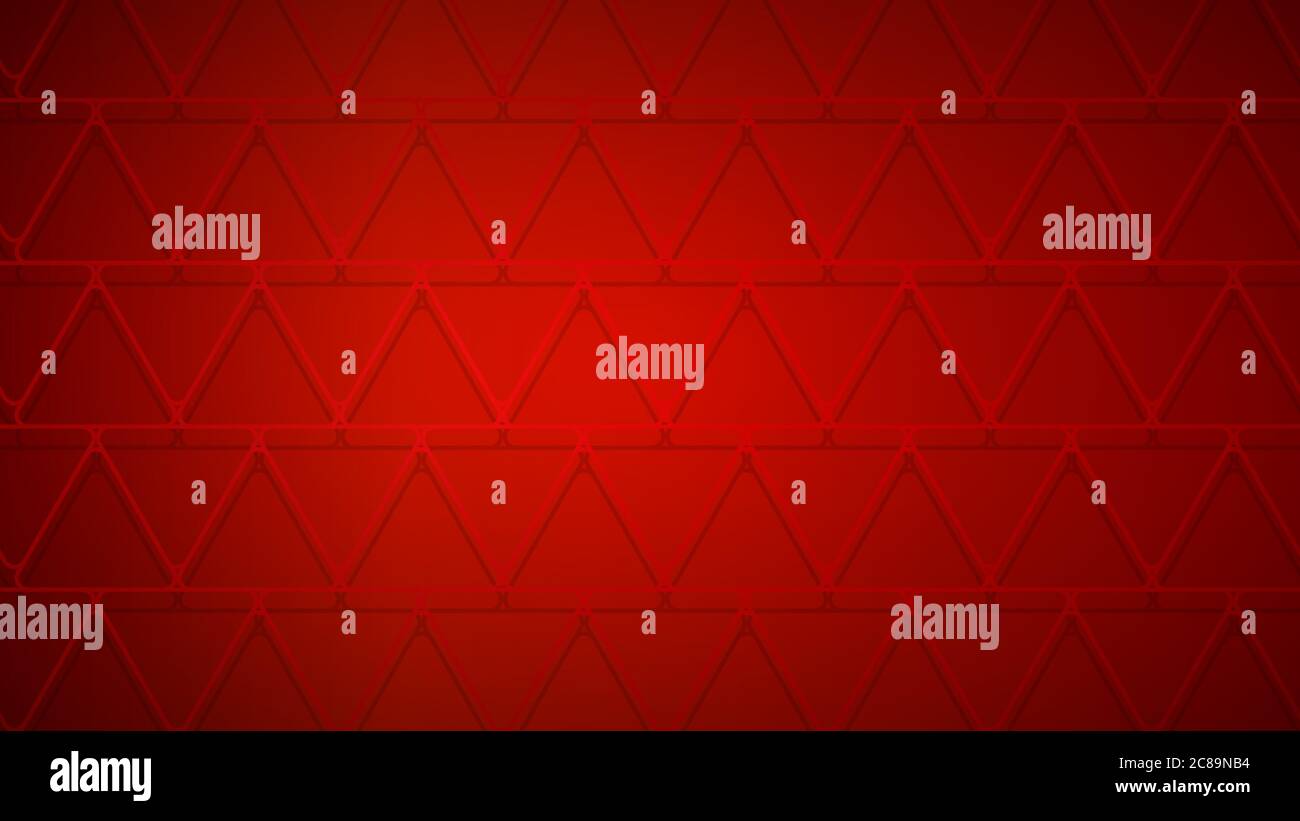 Abstract background of intersecting triangles with shadows in red colors Stock Vector Image ...