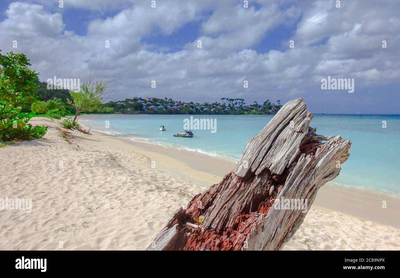 Antigua, Church Valley Beach. Caribbean Island Stock Photo - Alamy