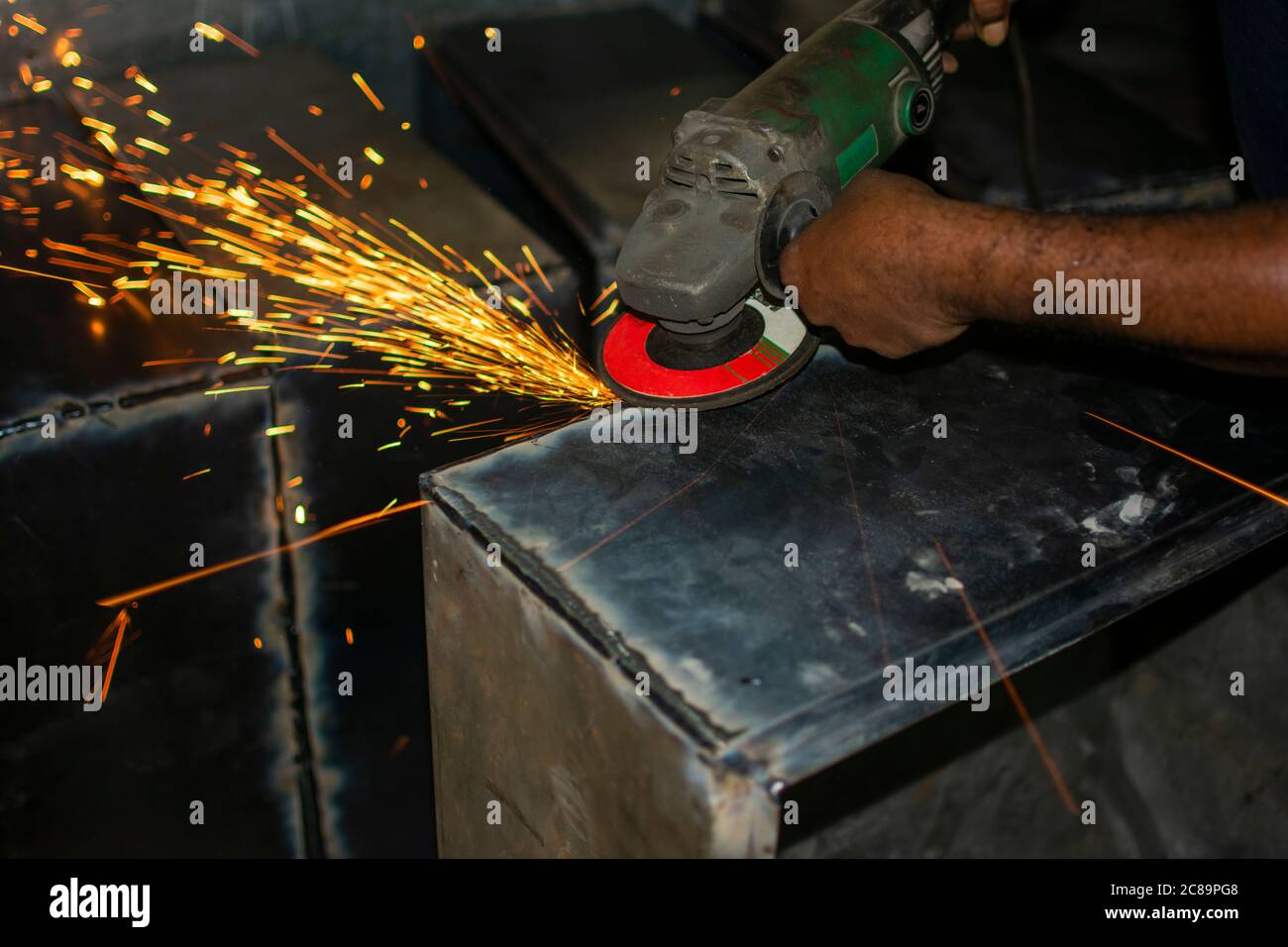 Manual worker turning cut hi-res stock photography and images - Alamy