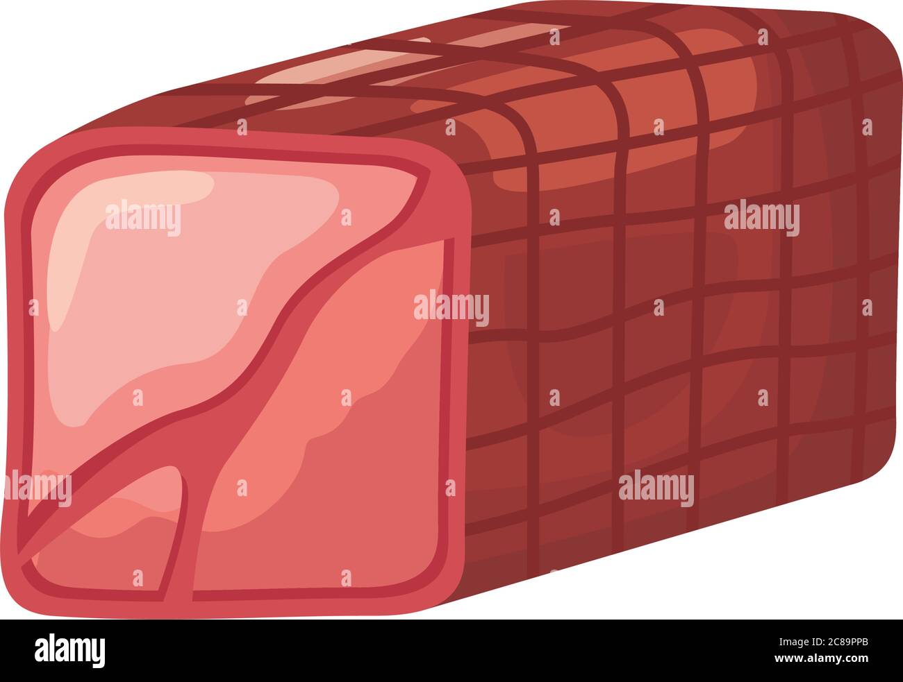 ground beef meat detailed style icon vector illustration design Stock ...