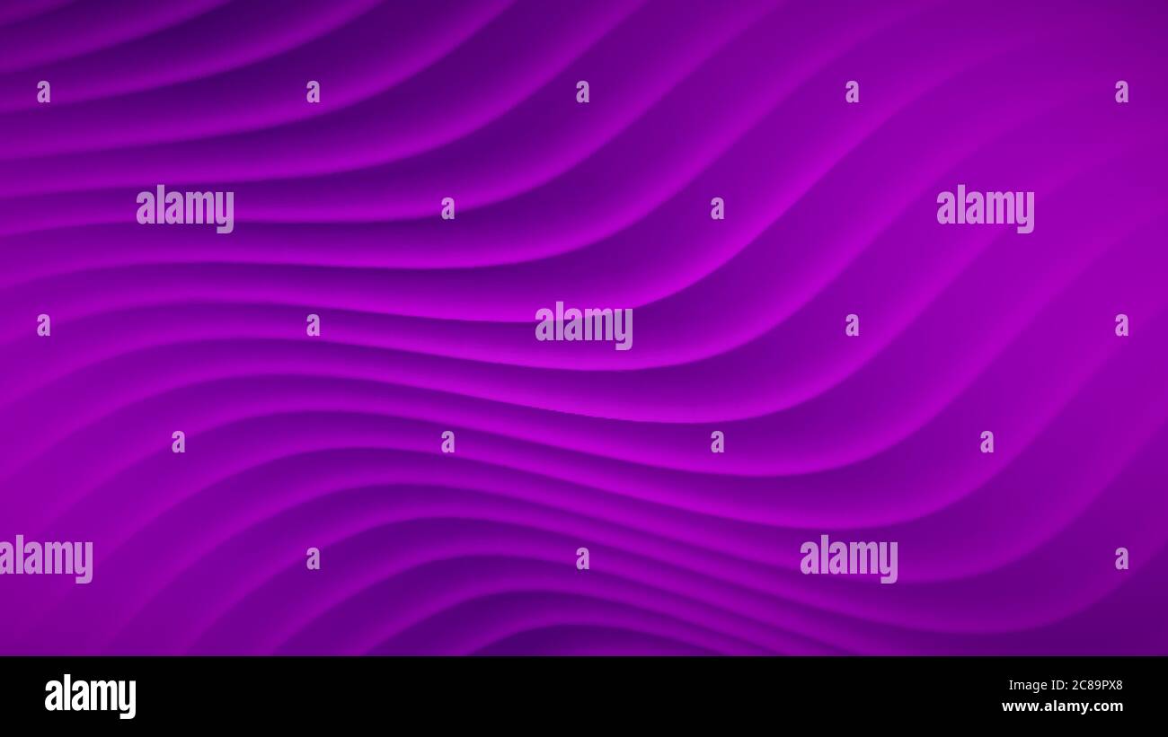 Abstract background with wavy lines in purple colors Stock Vector Image ...