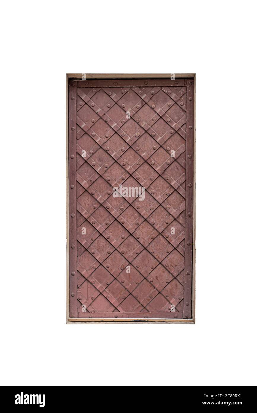 Isolated old gate Cut Out Stock Images & Pictures - Alamy