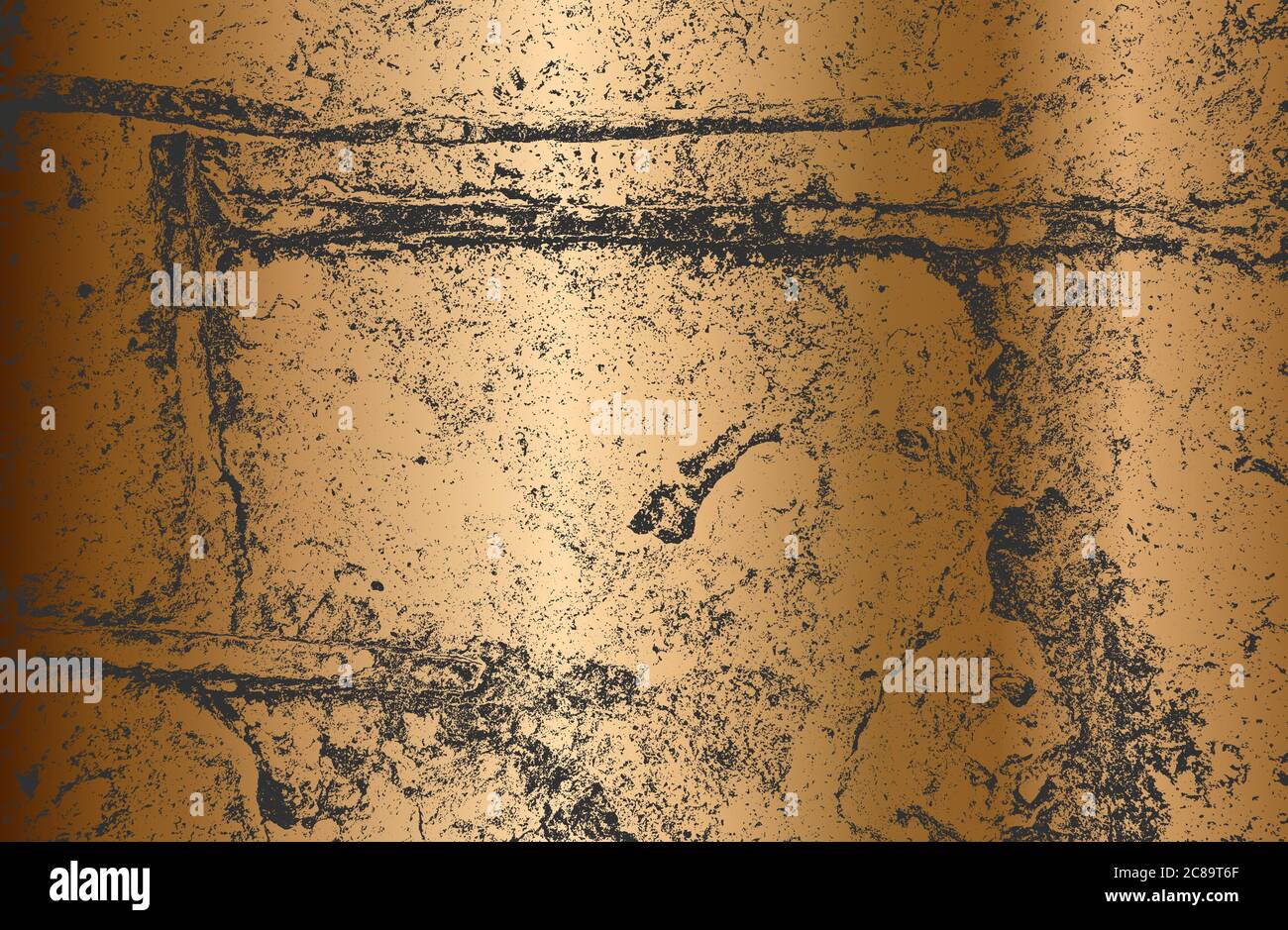 Vintage golden concrete stucco Stock Vector Images - Alamy