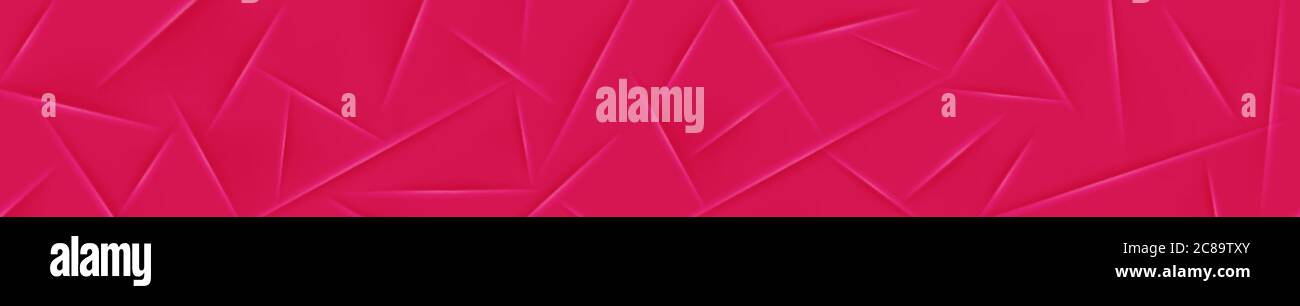 Abstract banner in red colors Stock Vector Image & Art - Alamy