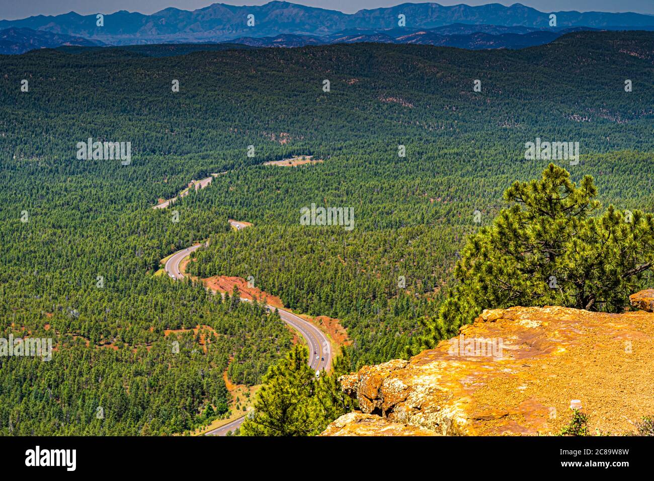 A view from the Rim Stock Photo - Alamy
