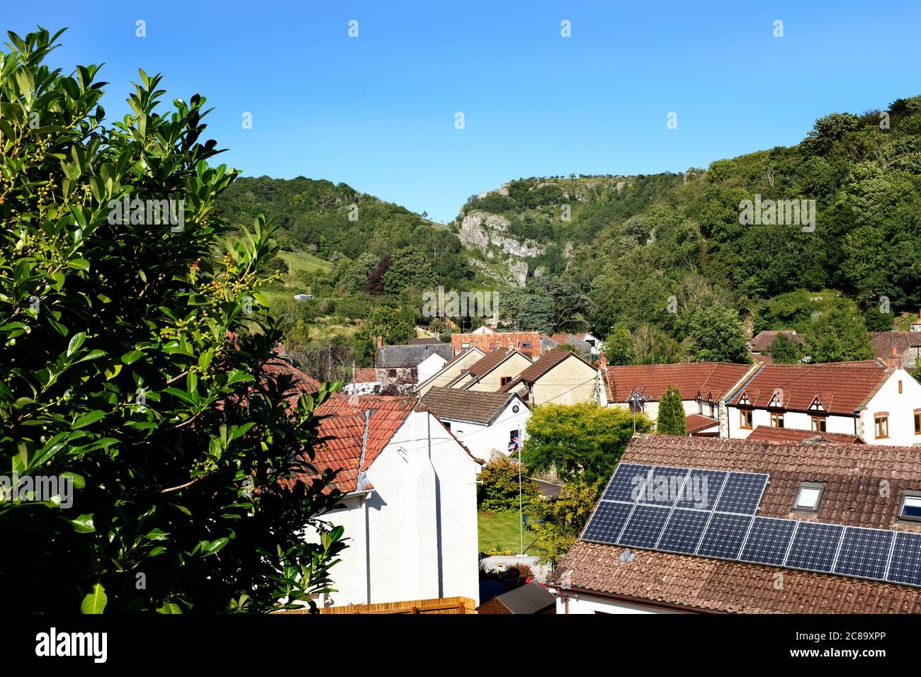 Cheddar gorge village hi-res stock photography and images - Alamy