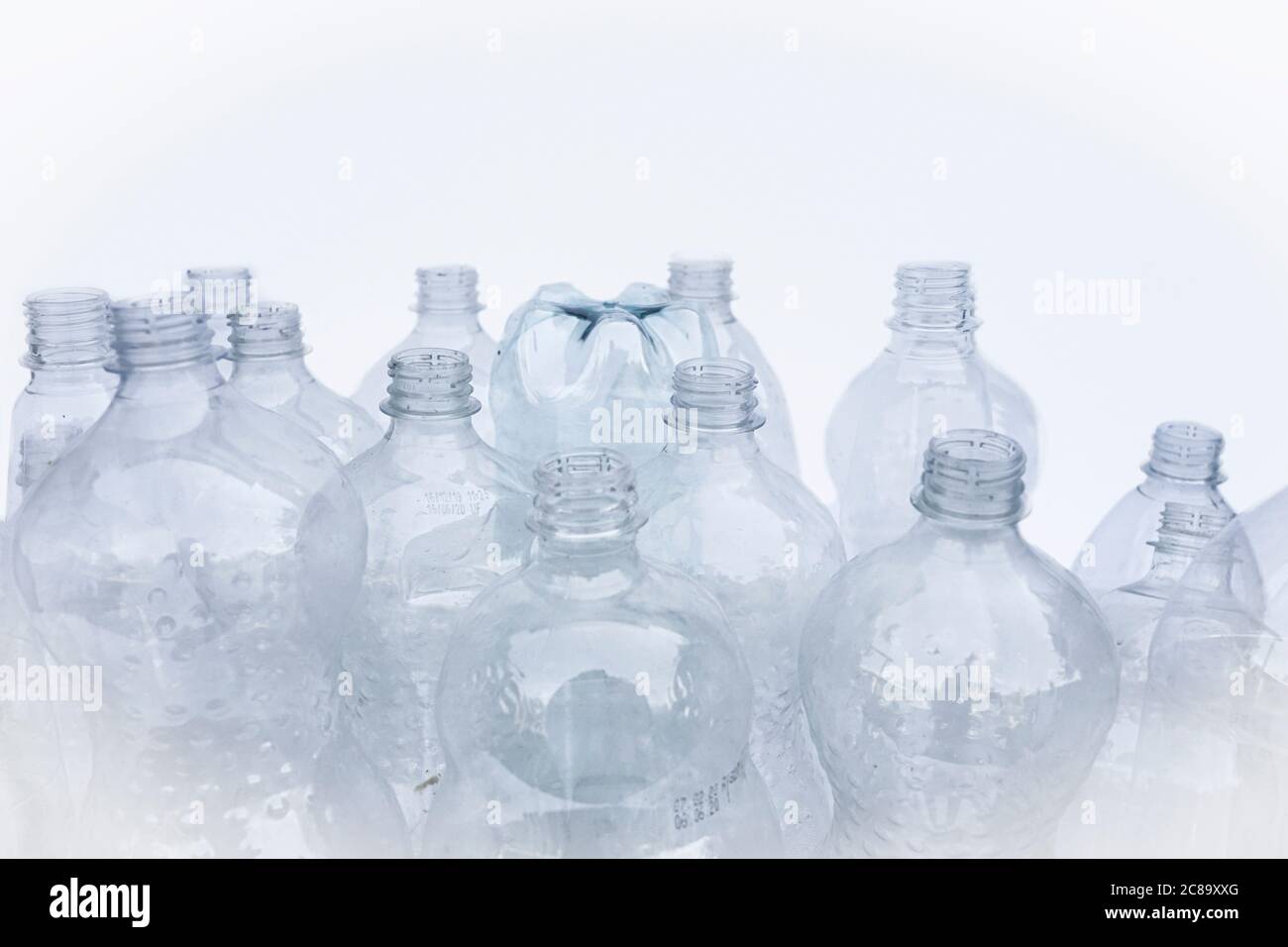 empty plastic water bottles Stock Photo - Alamy