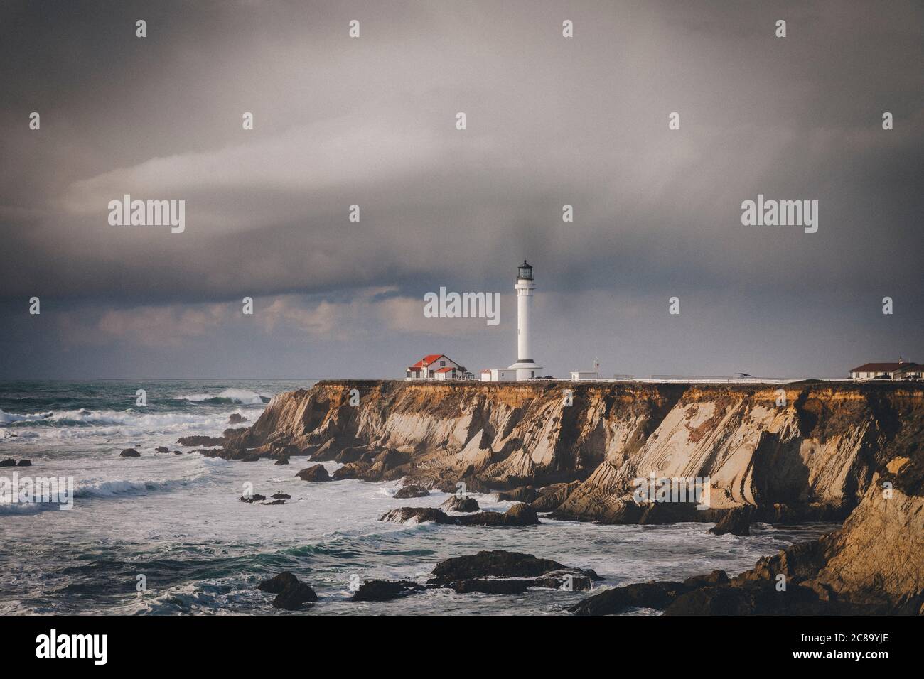 Point arena light station hi-res stock photography and images - Alamy