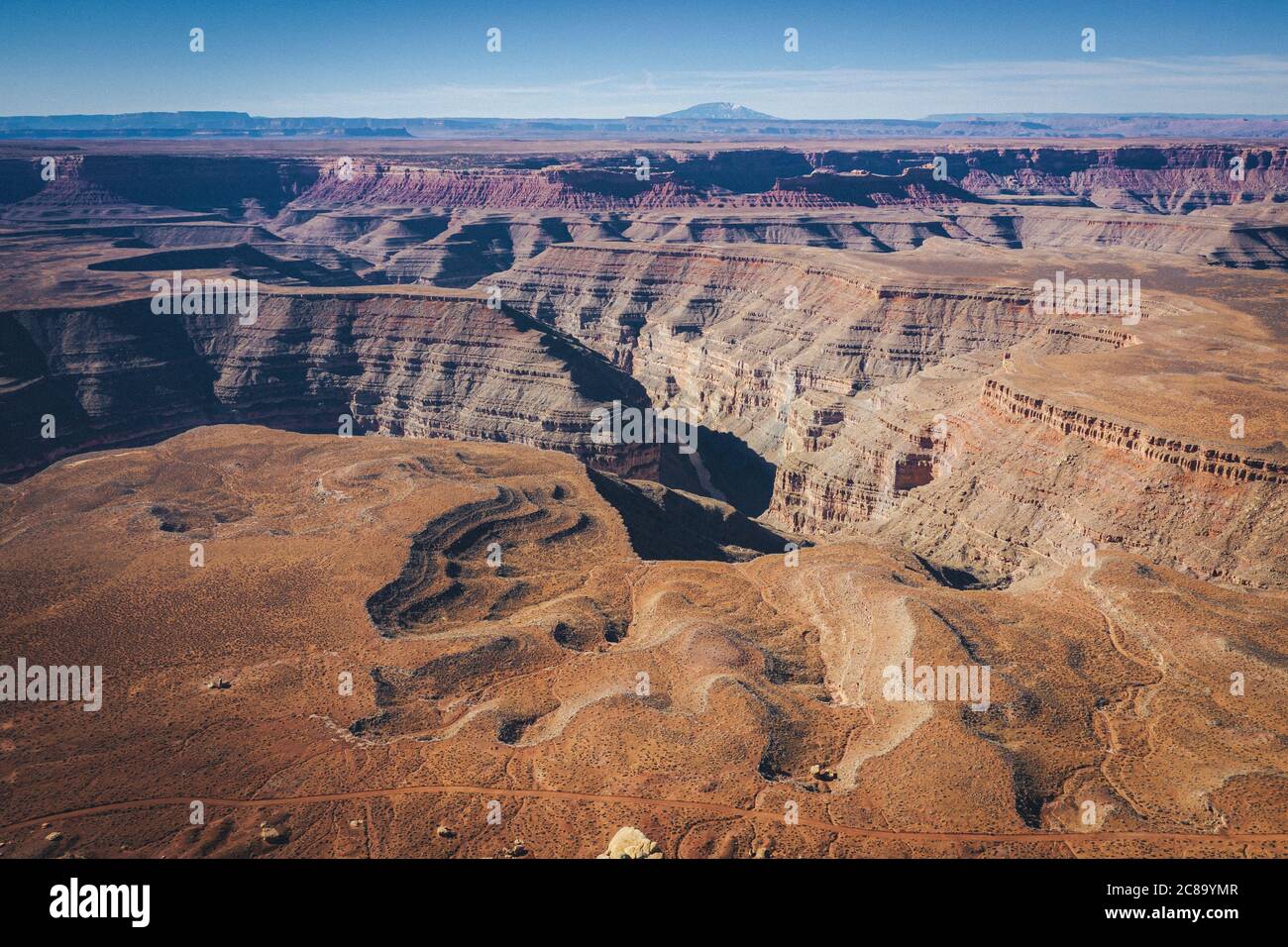 Aerial view of Utah canyon Stock Photo - Alamy