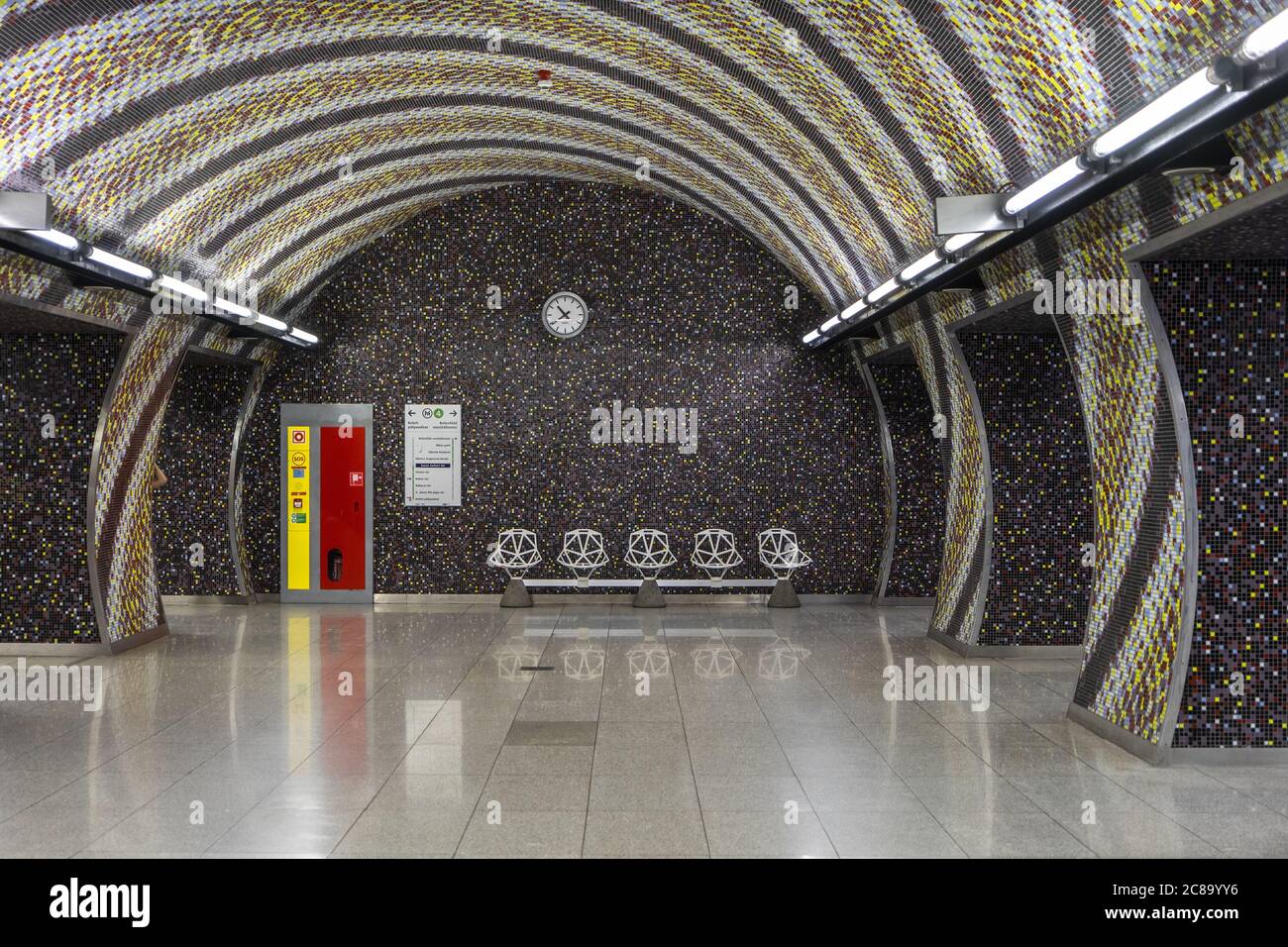 A subway station in Budapest Stock Photo - Alamy