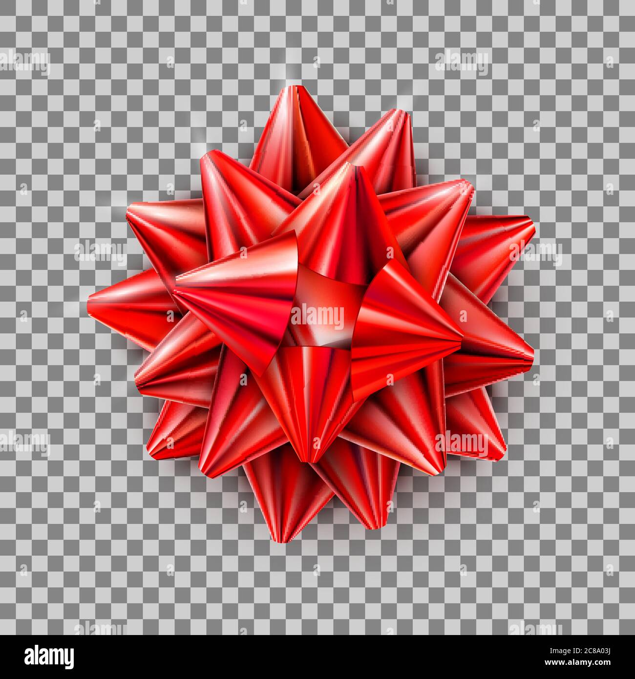 Christmas Bow Transparent Background