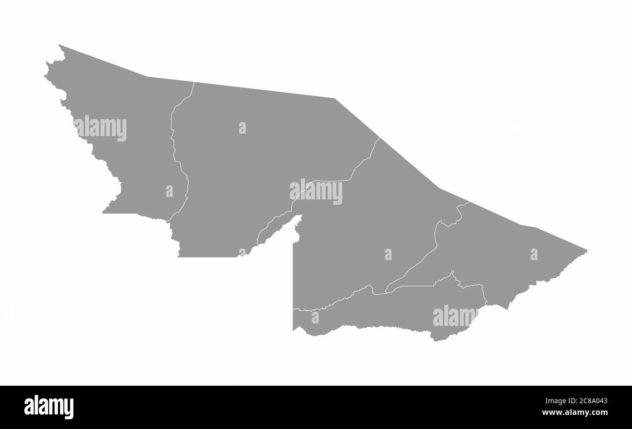 Acre State regions map Stock Vector Image & Art - Alamy