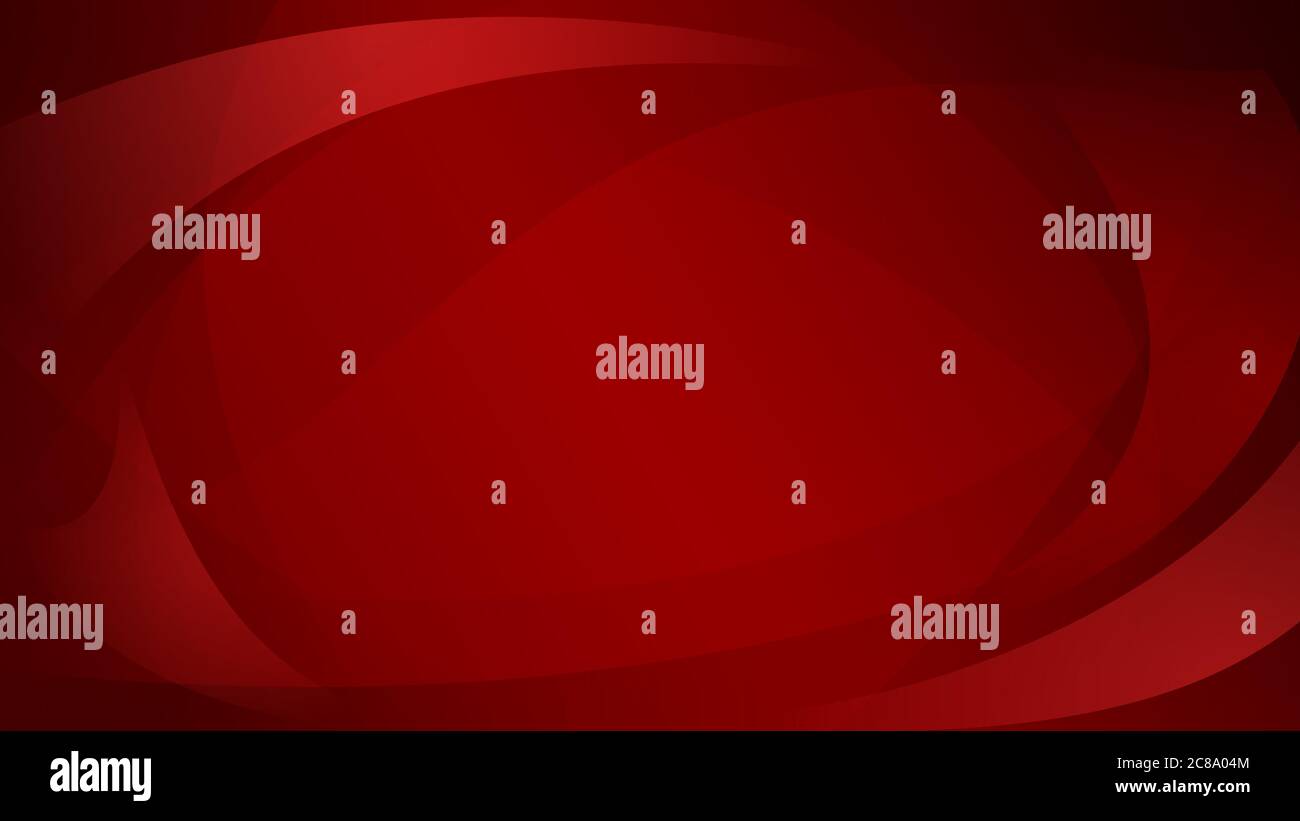 Abstract background of intersecting curved lines in red colors Stock ...